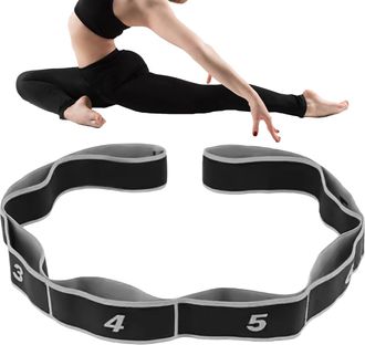 Generic Trainingsb&auml;nder - 8-teiliger, Nummerierter, Elastischer Dehngurt | Widerstandstrainingsb&auml;nder - 8 NuBands F&uuml;r Das Training | F&uuml;r Muskelkrafttraining D