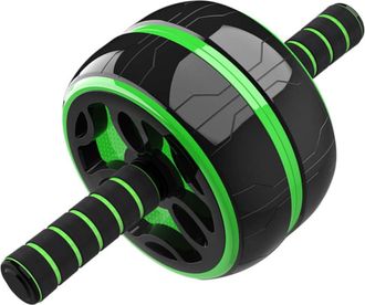 Hemobllo Abdominal Wheel Fitness Roller mit Verbreitertem Stahlrohr Ger&auml;uscharmem Pvc rad Effektives Bauchmuskeltraining f&uuml;r Frauen und M&auml;nner Core Trainer f&uuml;r