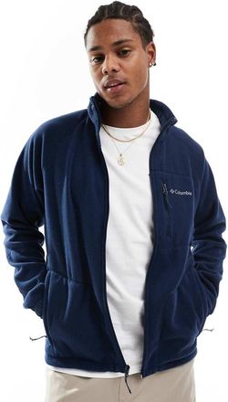 Columbia Fast Trek II - Jacke aus Fleece in Blau mit durchgehendem Rei&szlig;verschluss