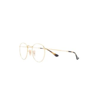 Ray-Ban unisex, Accessoires, Jaune, Taille: 50 MM Round Metal Optical Frame