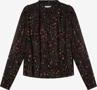 Isabel Marant Top Florine - Femme - Noir Et &Eacute;cru - Taille34 - Marant &Eacute;toile
