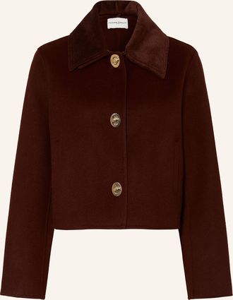 Claudie Pierlot Claudie Pierlot Kastenjacke Mit Abnehmbarem Kragen rot