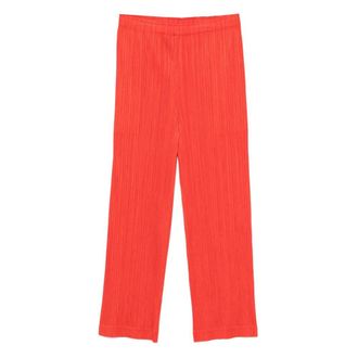 Issey Miyake Damen, Hosen, Rot, XLGr&ouml;&szlig;e