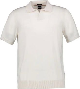 HUGO BOSS Herren Polo-Shirts wei&szlig;