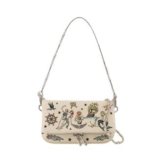 Zadig&Voltaire Rock Nano Tattoo Umh&auml;ngetasche - - Bags - Damen - Wei&szlig; - ONE SIZE
