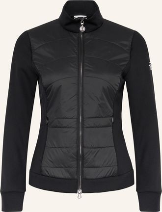 Sportalm Sweatjacke Im Materialmix schwarz