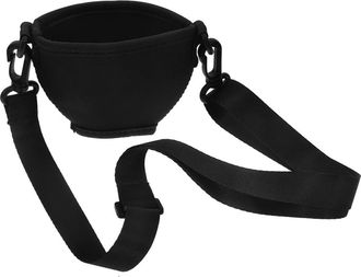 NUOBESTY Verstellbarer Neopren Becherhalter f&uuml;r Weingl&auml;ser und Sektfl&ouml;ten Isolierter Stielglas Tr&auml;ger mit Nackenriemen Universell f&uuml;r Partys und Veranstaltunge