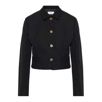 Versace Femme, Vestes, Noir, Taille: 40 FR Blazer en laine
