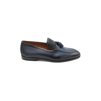 Doucal's Lederloafer mit Quasten - - Shoes - Herren - Blau - 40 1/2 EU