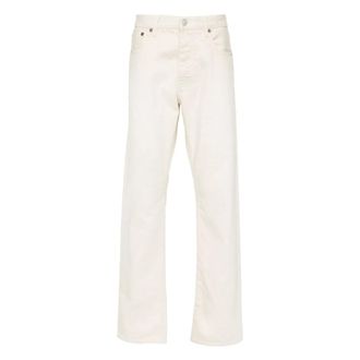 Fortela Homme, Jeans, Blanc, Taille: W31 John 965 Pantalon en denim cinq poches