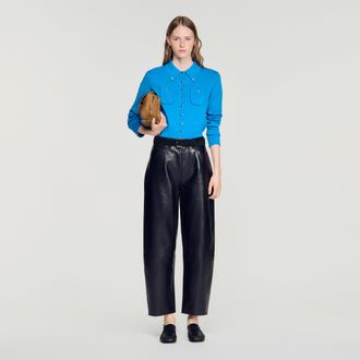 Sandro Cardigan mit Metallkn&ouml;pfen