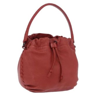 Bottega Veneta Sac seau vintage Pre-owned - Femme - Pre-owned - Rouge - Taille: ONE Size