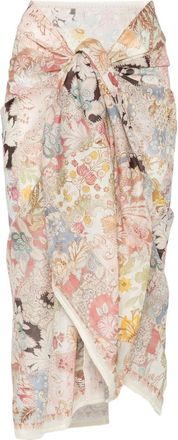 Zimmermann Print Cotton Pareo