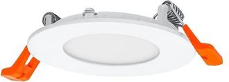 Osram Downlight Slim 85mm, spot encastrable LED, 4,5W, blanc neutre 4000K, 240 lumens, design fin, IP20, installation facile pour salons et cuisines