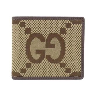 Gucci Portefeuille Pre-owned en toile Jumbo GG - Femme - Pre-owned - Brun - Taille: ONE Size