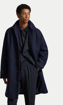 Polo Ralph Lauren Wollmantel 710B15989001 Dunkelblau Regular Fit