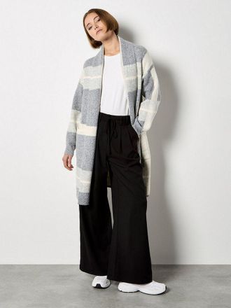 Apricot Cardigan Long-Cardigan mit Schalkragen