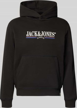 Jack & Jones Hoodie mit Label-Print Modell FREDERIKSBERG