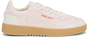 Axel Arigato Womens Sneakers Dice T-Toe Light Beige-Dark Tan Leather Trainers Beige/dark