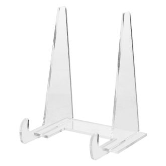 Valiclud Acryl Bilderrahmenst&auml;nder Vielseitiger Teller und Buchhalter aus Klarem Acryl Stabiler Desktop Fotost&auml;nder f&uuml;r Fotos Karten und Pr&auml;sentationen