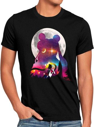 style3 T-Shirt Legendary Moon Soldier sailor manga cosplay crystal