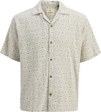 Jack & Jones Jprbluvincent Print Resort S/S Shirt Sn