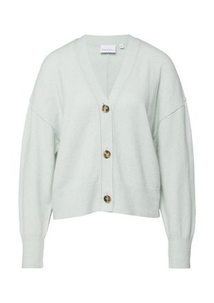 Comma Cardigan Strickjacke Softer Baumwollmix-Cardigan in Oversize