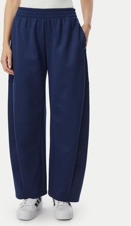 adidas Jogginghose Soft Lux Winter Knit Barrel KR0119 Blau Loose Fit