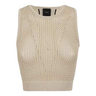 Pinko Morus Top - - Tops - Damen - Grau - XS