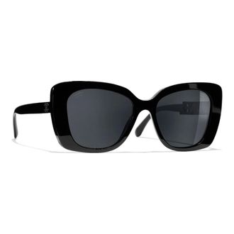 Chanel Damen, Accessories, Schwarzk, 53 MMGr&ouml;&szlig;e