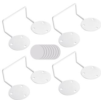 Generic Matratzen-Halterungen, Matratzenstabilisator aus Metall, Matratzenhalter, 4 rutschfeste Matratzenhalter, abnehmbare Matratzenhalterungen, ohne Stanzen