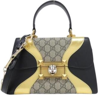 Gucci Sac &agrave; main vintage doccasion - Femme - Pre-owned - Multicolore - Taille: ONE Size