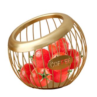 Generic Kaffeekapselhalter aus Eisen - Aufbewahrungskorb für den Schreibtisch | Großzügiger Organizer für Küchenarbeitsplatte, Kaffeekapseln, Kaffeebar, Büro,