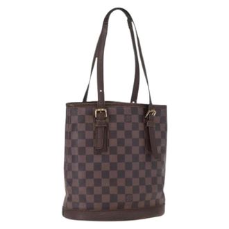 Louis Vuitton Pre-owned Vintage Canvas Bucket Bag - - Pre-owned - Damen - Braun - ONE SIZE