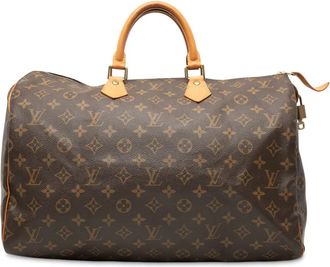 Louis Vuitton 1999 Monogram Speedy 40 boston bag - Braun