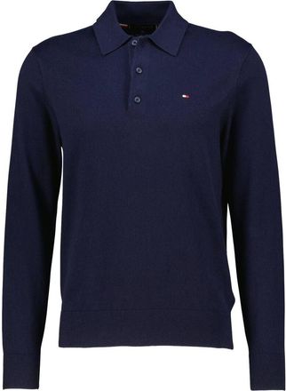Tommy Hilfiger Herren Strickpullover mit Polokragen