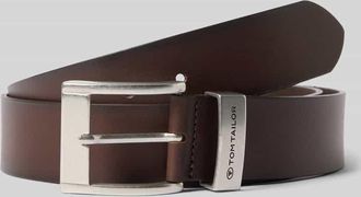 Tom Tailor Ledergürtel mit Dornschließe Modell Tom