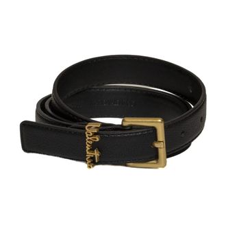 Mario Valentino Ceinture &agrave; boucle ardillon - Femme - Accessoires - Noir - Taille: M