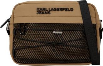 Karl Lagerfeld Karl Lagerfeld Jeans, Homme, Sac &Agrave; Bandouli&egrave;re Utility String, Brun, One size