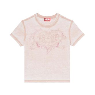 Diesel Damen, Oberteile, Rosa, SGr&ouml;&szlig;e