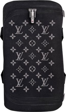 Louis Vuitton Weekender - Louis Vuitton Horizon Soft Jacquard Duffle 55 Reis - Gr. unisize - in Schwarz - f&uuml;r Damen