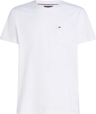 Tommy Hilfiger Big & Tall Rundhalsshirt BT-ESSENTIAL SOLID POCKET TEE-B in Gro&szlig;e Gr&ouml;&szlig;en, Logostickerei