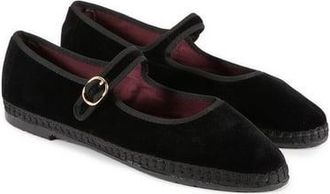 Flabelus Ballerines avec bride en coton m&eacute;lang&eacute;