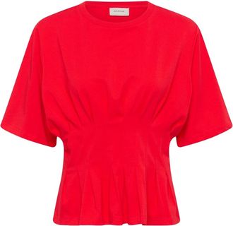 Gestuz T-shirt GZinez - Femme - Tops - Rouge - Taille: 42 FR