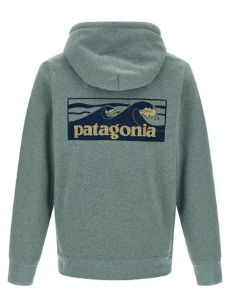 Patagonia Logo-Embroidered Cotton-Polyester Blend Hoodie - Green