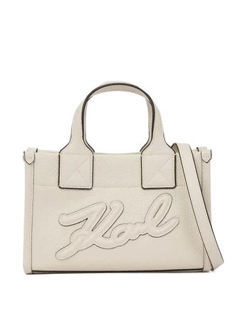 Karl Lagerfeld petit sac à bandoulière K/Square - Tons neutres