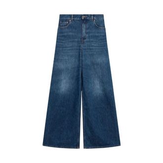 Chlo&eacute; Wide Jeans - - Jeans - Damen - Blau - W26