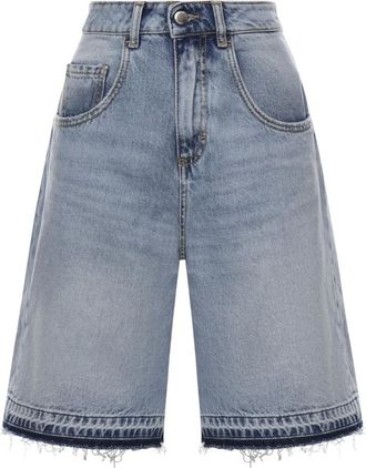 Icon Denim Los Angeles Femme, Shorts, Bleu, Taille: W25 Denim Shorts