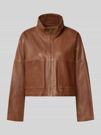 Drykorn Lederjacke mit Rei&szlig;verschluss Modell ELSTOW