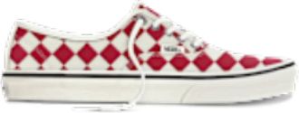 Vans Femme, Chaussures, Rouge, Taille: 36 1/2 EU LX Authentic 44 Diamond Check